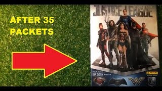 Panini Justice League Sticker Collection after (2017) 35 Packets ✊????✊