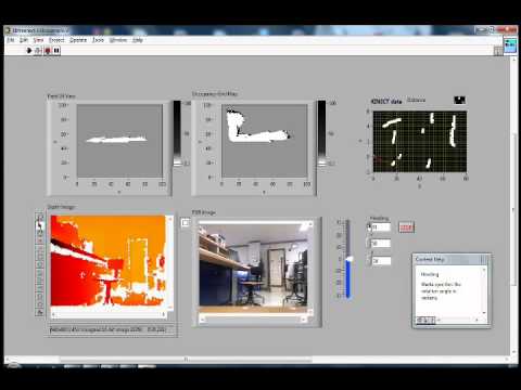 More LabVIEW Development for the Xbox Kinect | LabVIEW Robotics
