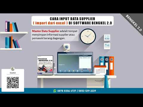 CARA INPUT DATA SUPPLIER DI BENGKEL | dibalikpanggung - blog KREATIFCD