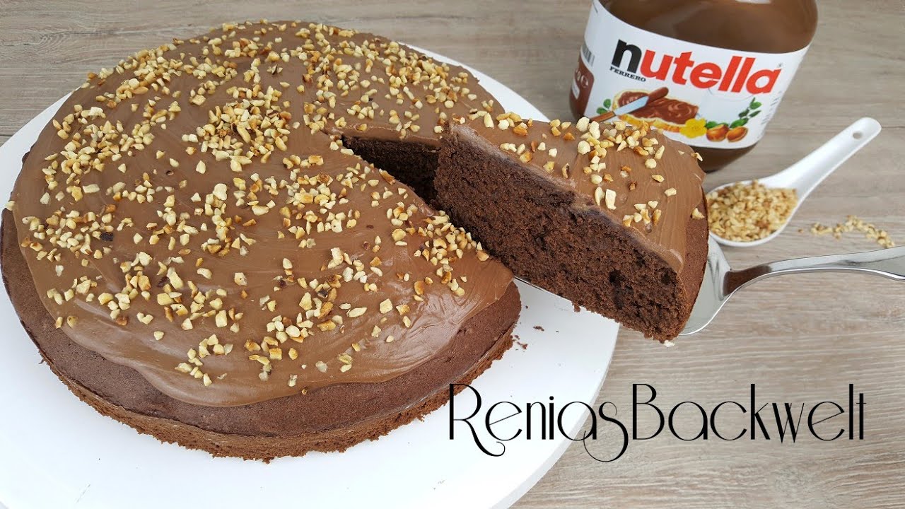Wunderschne Kuchen Mit Nutella Rezept Bild