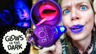 Testing BLACKLIGHT GLOW IN THE DARK Makeup!