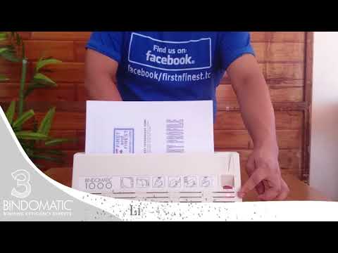 Bindomatic 1000 Desktop Thermal Binding Machines | Binding Outlet – New and Used Binding Machine ...