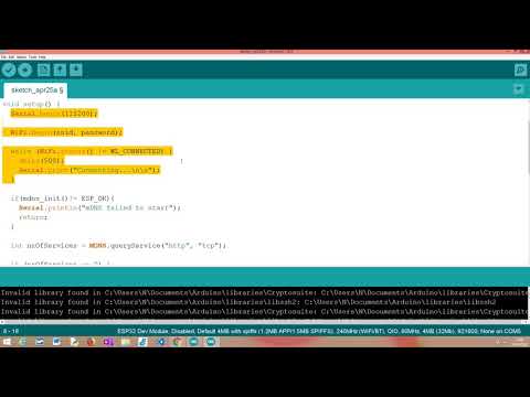 ESP32: Query mDNS service – techtutorialsx