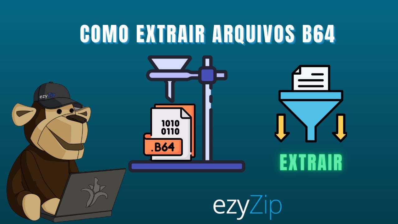 Extrair arquivos B64 online (Nenhum registro necessário!) - ezyZip