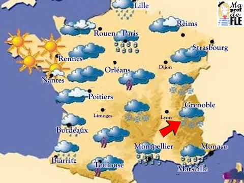 La météo au futur proche. – Ma prof de FLE