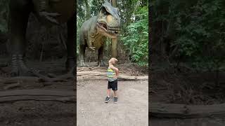 Would you be scared ???? #shorts Freaky Jurassic Park