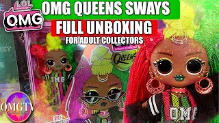 NEW LOL SURPRISE OMG QUEENS: SWAYS UNBOXING (for adult collectors)