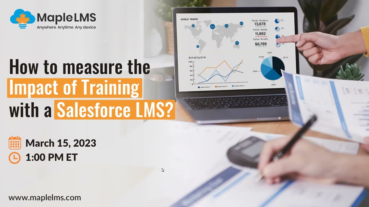 How to measure the impacts of training using a Salesforce LMS?