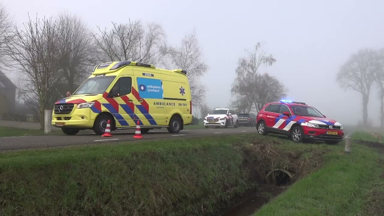 Vrouw overleden na ongeval in Bruchterveld(Video)