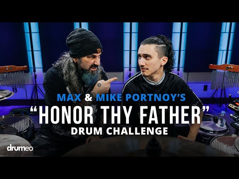 Watch Dream Theater’s Mike Portnoy Challenge His Son Max To Play “Honor Thy Father” On Drums ...