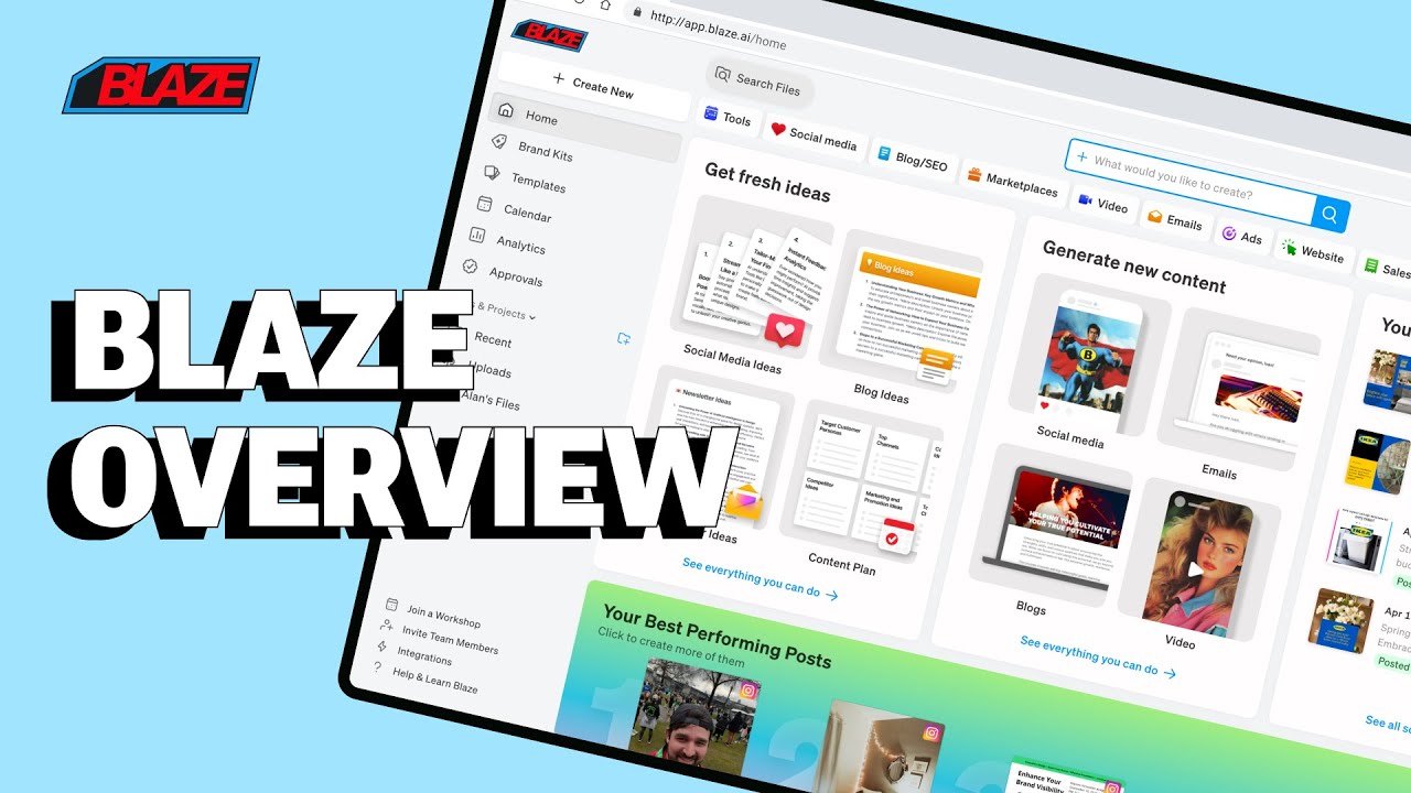 Umsögn um Blaze AI: Getur þetta allt-í-einu tól bjargað geðheilsu þinni ...
