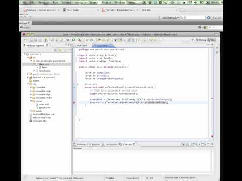 Android Tutorials: Learn by Doing 3.2 – Working with Buttons and TextViews | Ponzi Coder