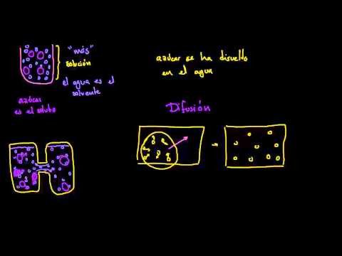 Difusión y ósmosis (video) | Khan Academy