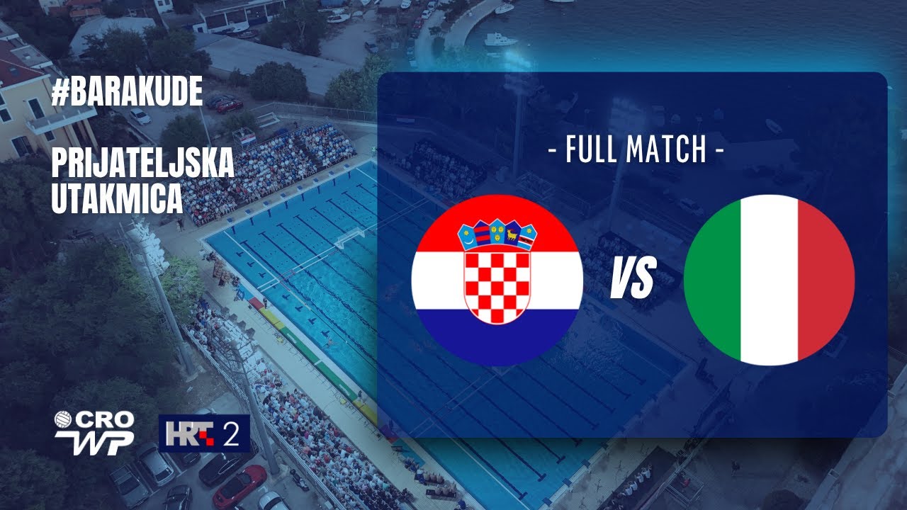 VATERPOLO | Hrvatska i Crna Gora igraju susret drugog kola Svjetskog prvenstva u ponedjeljak, 14 ...