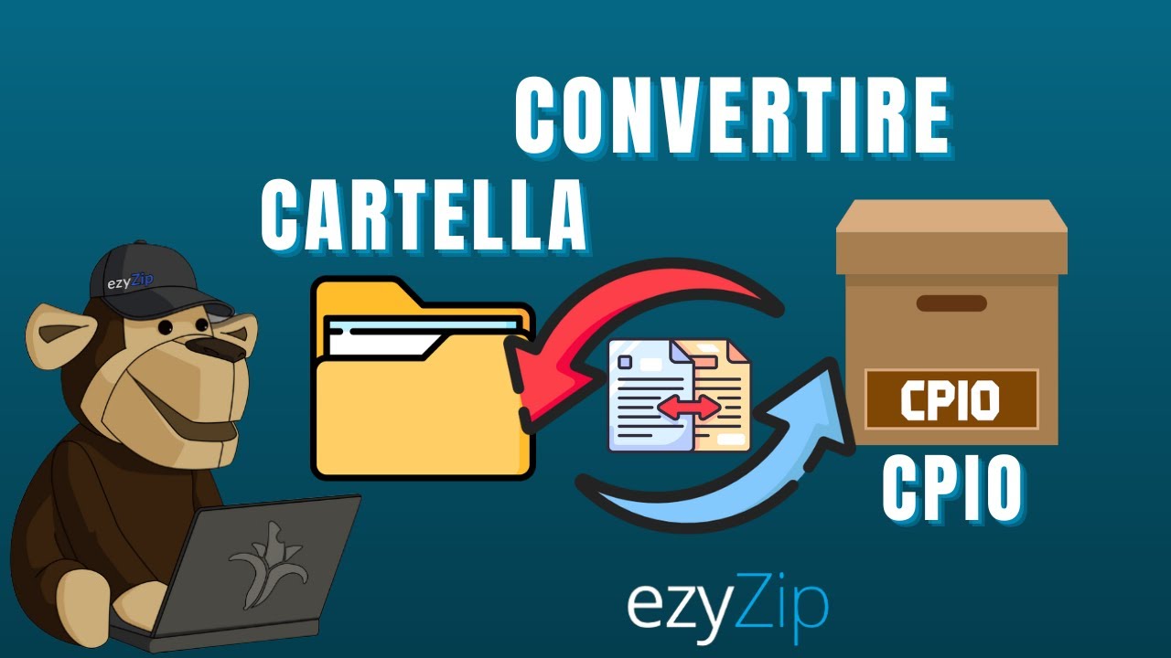 Converti cartella in CPIO online (Nessuna registrazione richiesta!) - ezyZip