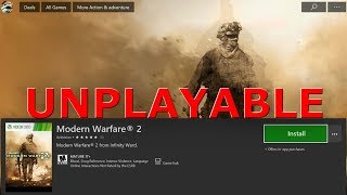 Modern Warfare 2 is UNPLAYABLE on Xbox 1 ● Xbox Series X