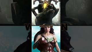 wonder woman vs black adam #shorts