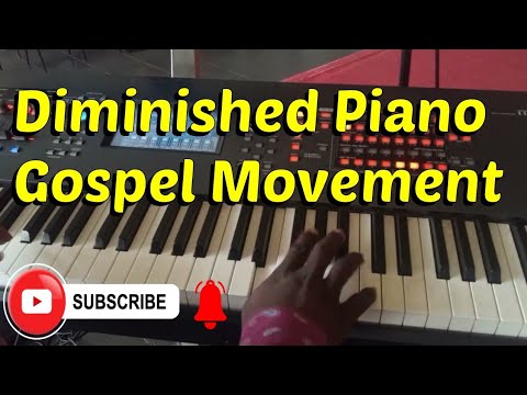 How to play diminished Passing chords on Piano Tutorial – johnsonkeyz