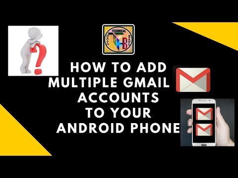 How to Add Multiple Gmail Accounts On an Android Phone/Gmail IDs Kaise dalen phone par| Hindi ...
