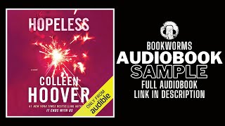 Hopeless Audiobook Sample | Colleen Hoover Audiobook | BookWorms