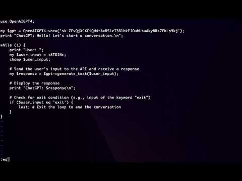 GitHub - kawamurashingo/OpenAIGPT4: perl module for gpt-3,4 api