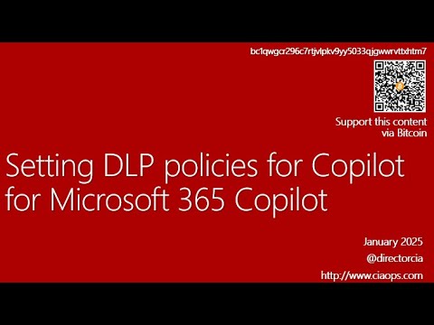 Configuring DLP with Microsoft 365 Copilot – CIAOPS