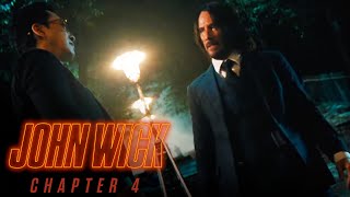 'The Stairway Fight' Scene | John Wick: Chapter 4