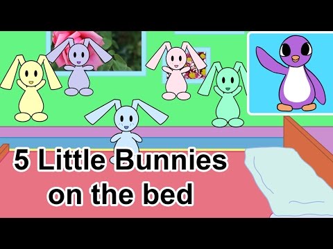 5 Little Bunnies Jumping on the Bed | Bright New Day Productions