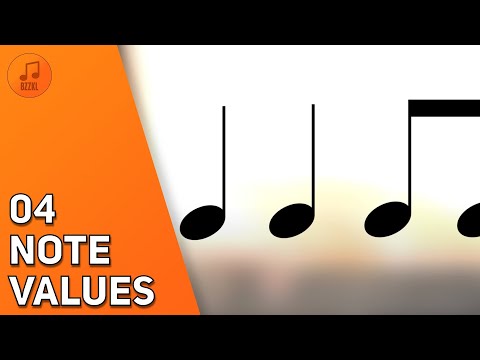 Lesson 04 – Note Values – Music Homework