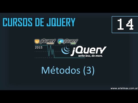 14 Cursos de JQuery – Métodos – ArielMax 2025 – v5.0