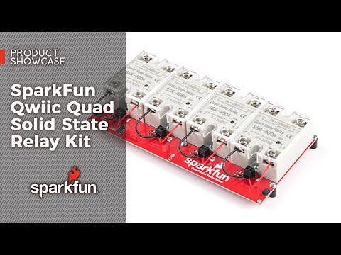 Product Showcase: SparkFun Qwiic Quad Solid State Relay Kit: A New video by SparkFun Electronics ...