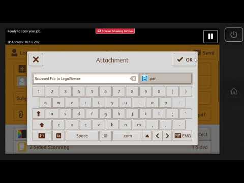 Scanning Files into LegalServer – CLA & CWJC