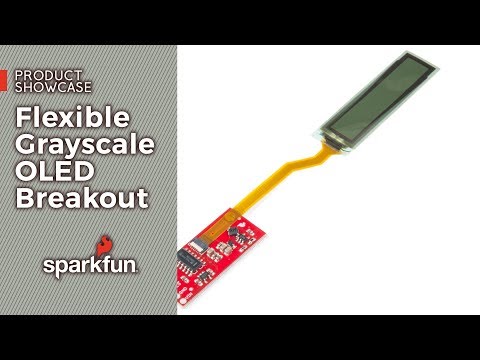 Product Showcase: SparkFun Flexible Grayscale OLED Breakout 1 81in: A New video by SparkFun ...