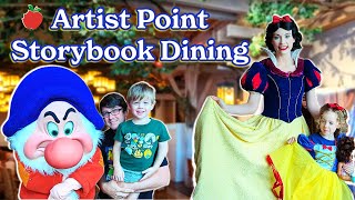 Is Dinner with Snow White WORTH IT? Full Review of Disney's Artist Point!
