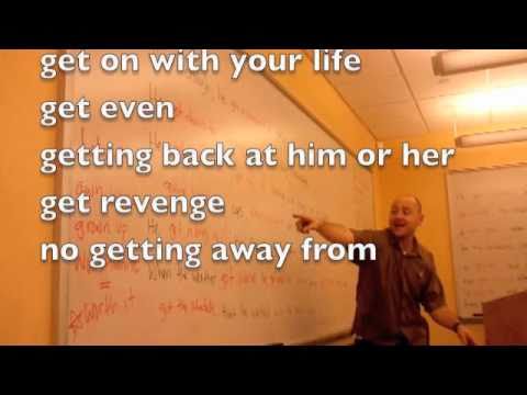 English Get Verb Grammar Idiom Rap Song: Worksheet 16 – AdaptEnglish