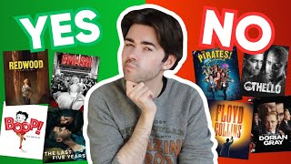 which Broadway shows would I see? (next week) | ranking the new plays and musicals in New York