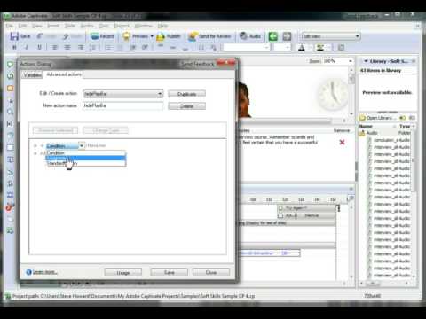 How to hide the playbar in Captivate 4 using Actions | Steve Howard's eLearning ++ Blog