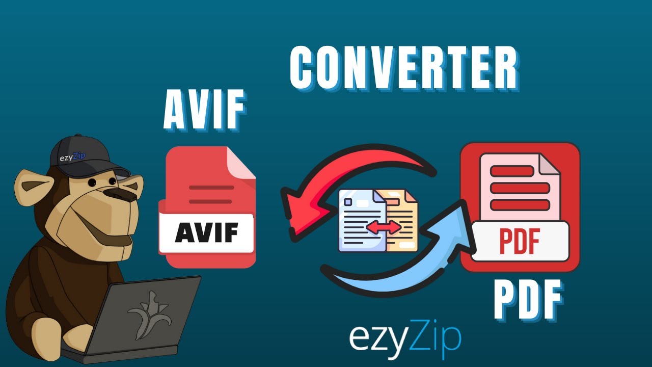 Converta AVIF para PDF online (Rápido!) - ezyZip