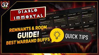 Warband - Remnants & Rooms Guide | Diablo Immortal