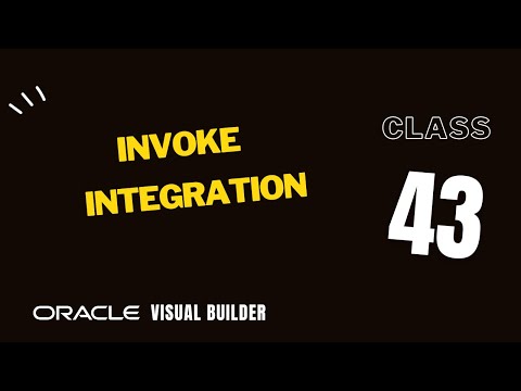 VBCS 43, How to call Oracle Integration in Oracle visual builder, calling integrations in VBCS ...