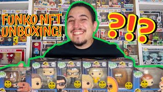 Unboxing Funko NFT Jurassic Park Series 1 Physical Redemption Pop Set!