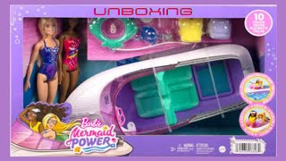 Barbie Mermaid Power bote (unboxing)