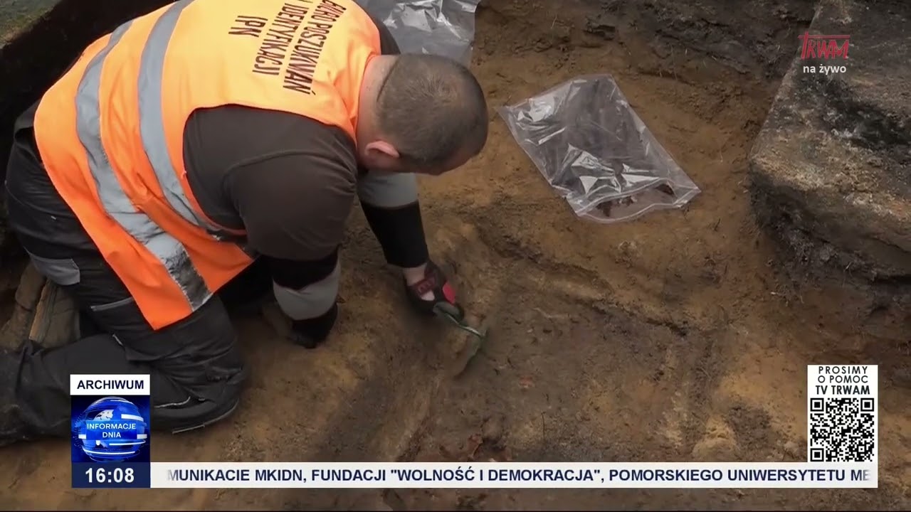 Rozpoczął się kolejny etap prac ekshumacyjnych w dawnej wsi Puźniki na zachodzie Ukrainy ...