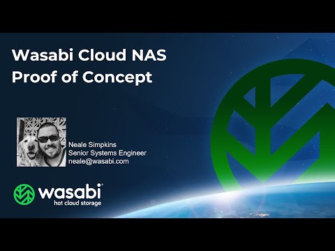 Wasabi Cloud NAS POC – nellybyte
