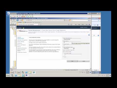 Secure Store Service | Share Point 2013
