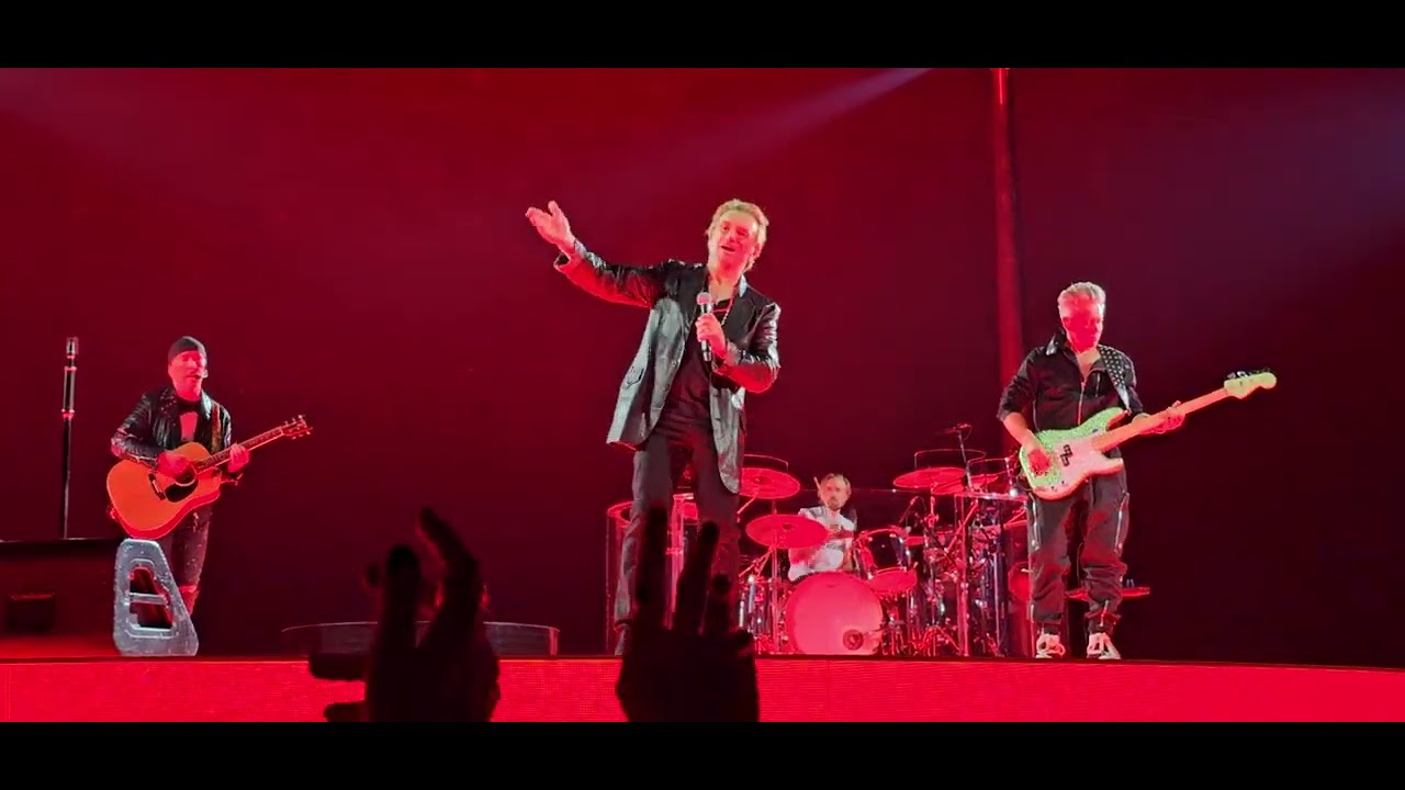 U2 Perform 'Seconds' For The First Time In Nearly 40 Years At MSG Sphere