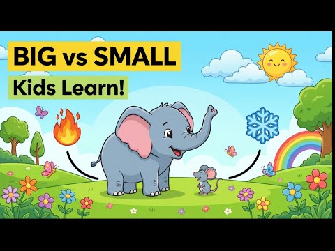 “Opposites Song | Fun Learning for Toddlers & Preschoolers” 🎵 Opposites ...