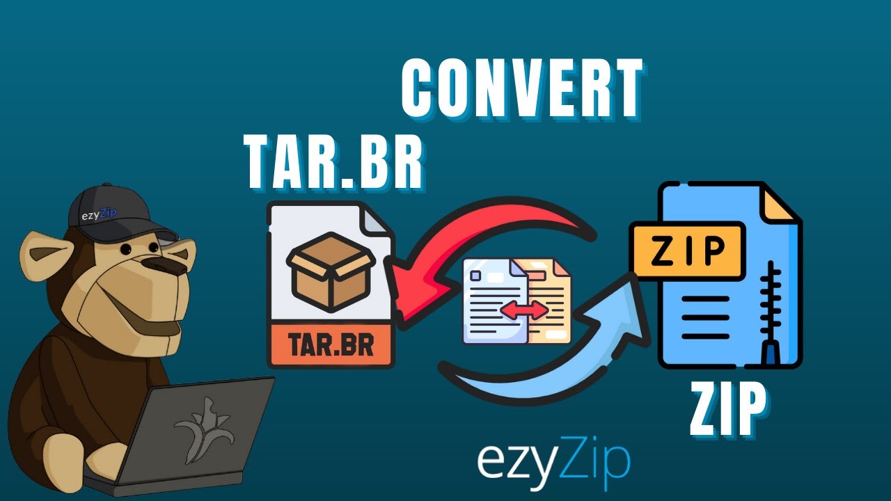 Convert TAR.BR To ZIP Online (No Registration Required!) - ezyZip