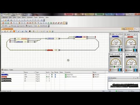Traincontroller 10: Shuttle and Cycle Operations via Auto Train Toolbar | rudysmodelrailway