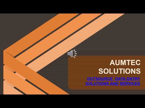 Outsource Data Entry Solutions And Services – Aumtec Solutions